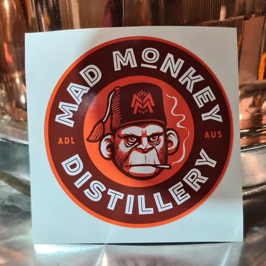 Mad Monkey Sticker – Mad Monkey Distillery